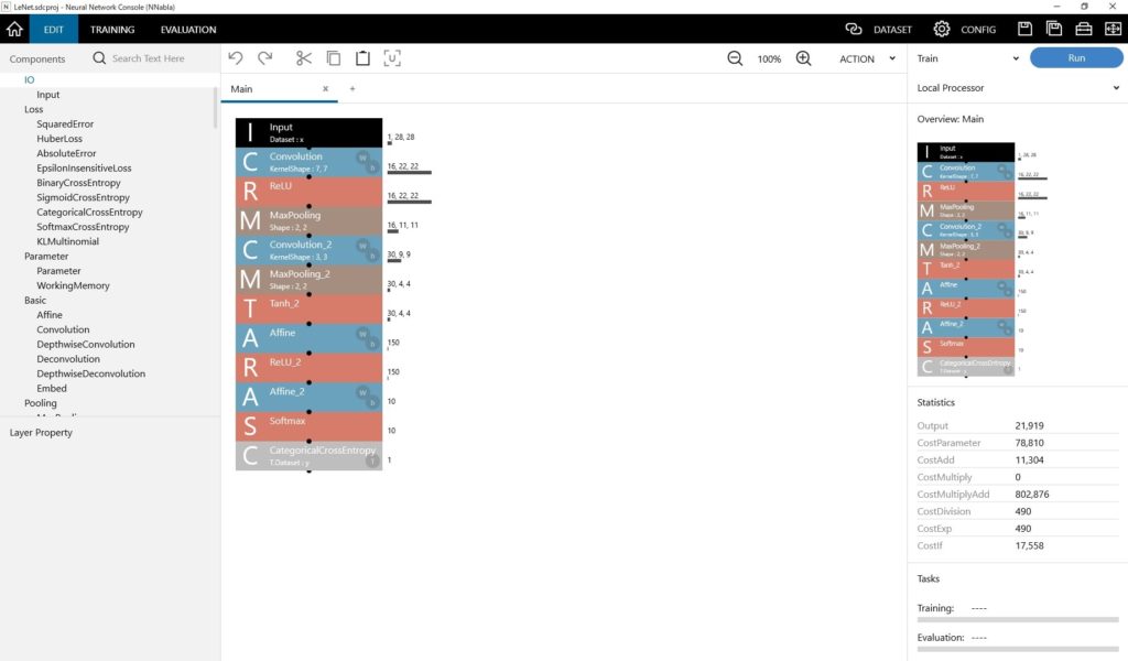Neural Network Console(NNC)を試しに使ってみた(Windowsアプリ版) | wells12